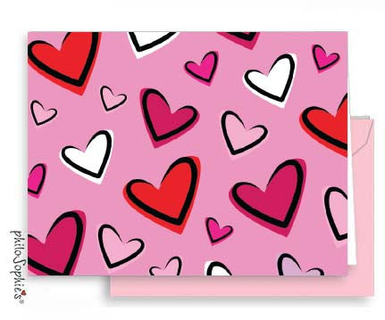 Big Heart - Small Folded Valentine Note – philoSophie's®